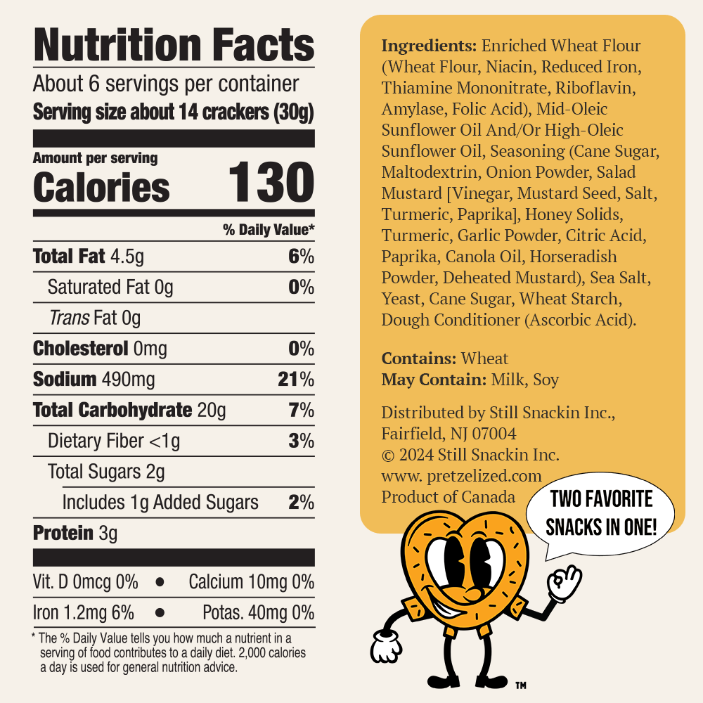 Honey Mustard Pretzel Crackers – pretzelized