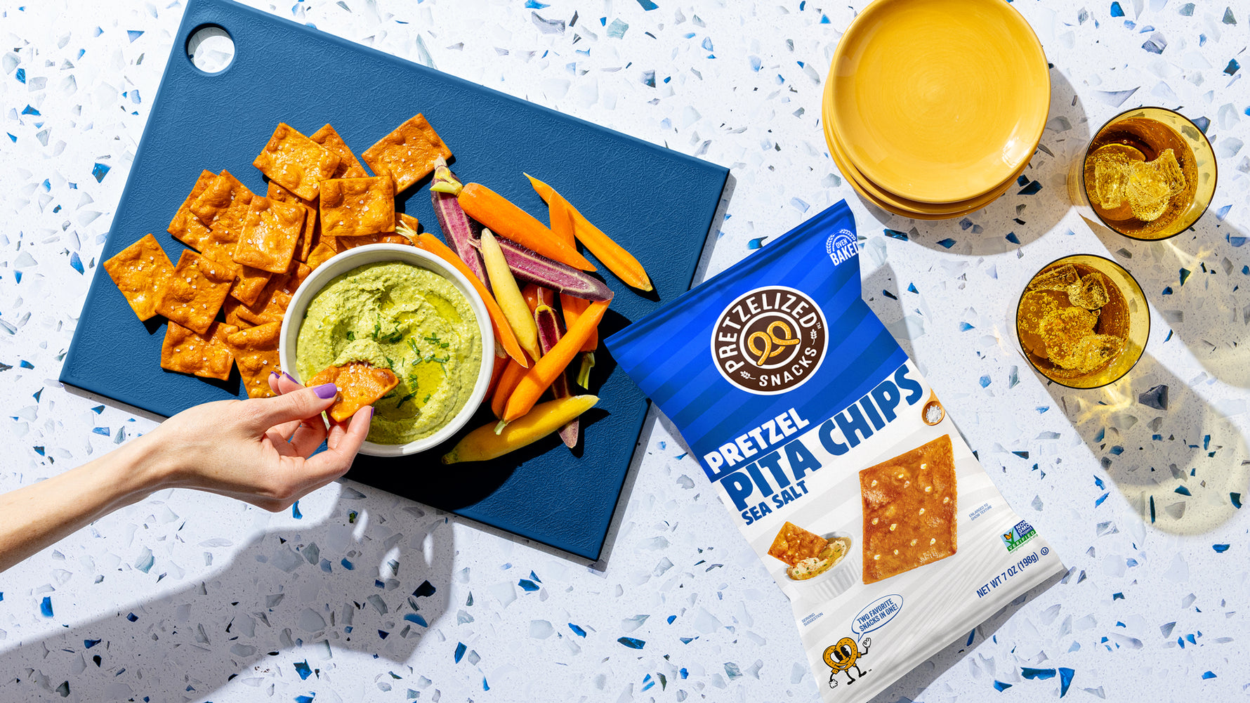 Sea Salt Pretzel Pita Chips – pretzelized
